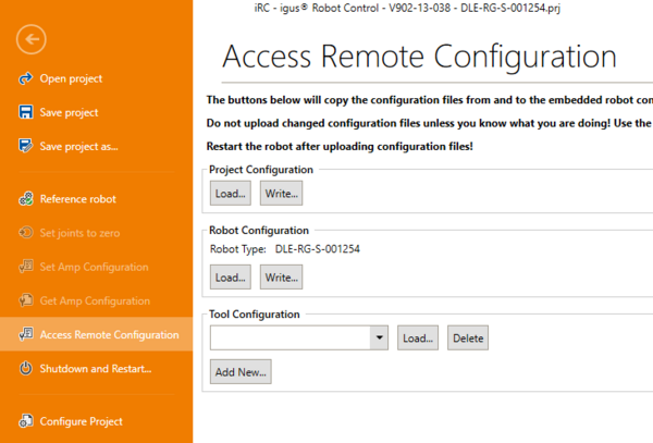 Robot Configuration File - Wiki